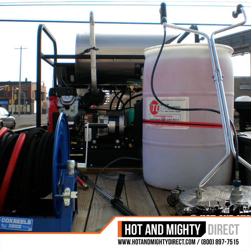 Mobile Wash Equipment: 6 GPM At 3,500 PSI Trailer Mounted Pressure ...