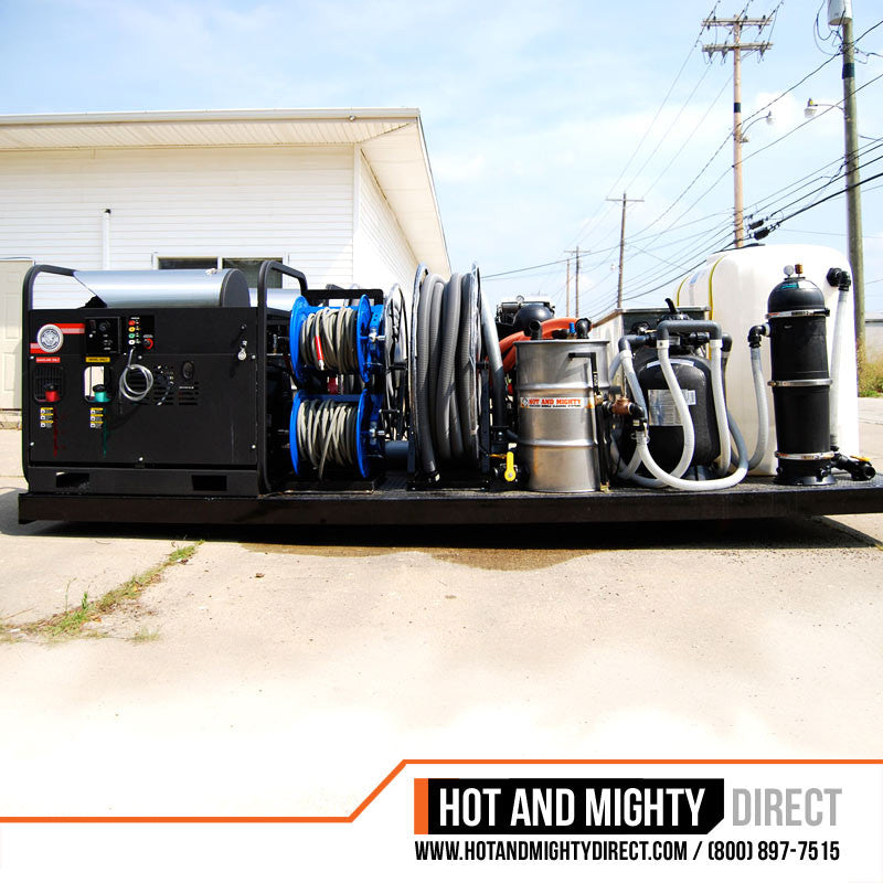 Mobile Wash And Recycling Equipment: (2) 5 GPM At 3,500 PSI Pressure ...